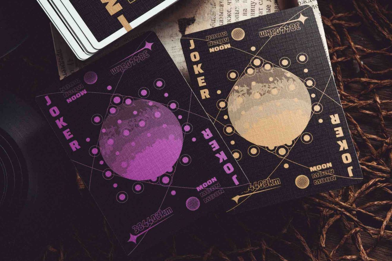 Moon Playing Cards by Hidden Light – Decksrock