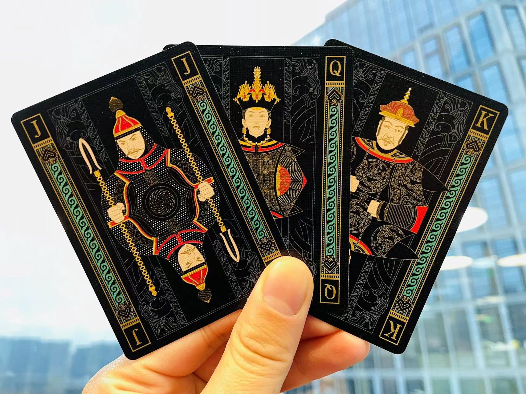 Hexi-The Law Playing Cards by WohStudios – Decksrock