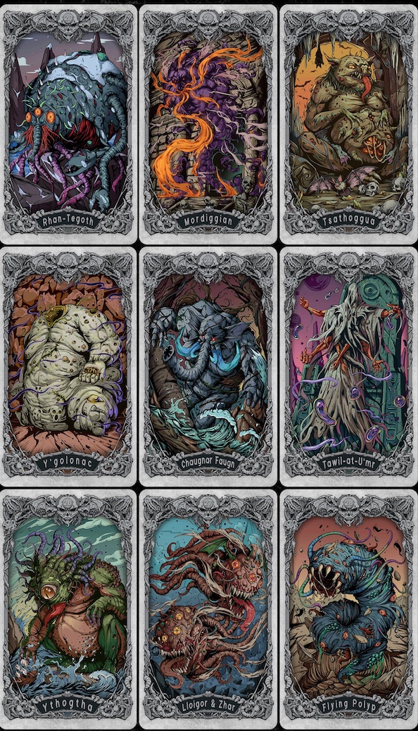 All Cards of Gaze of the Pantheon by MoyoGames – Decksrock