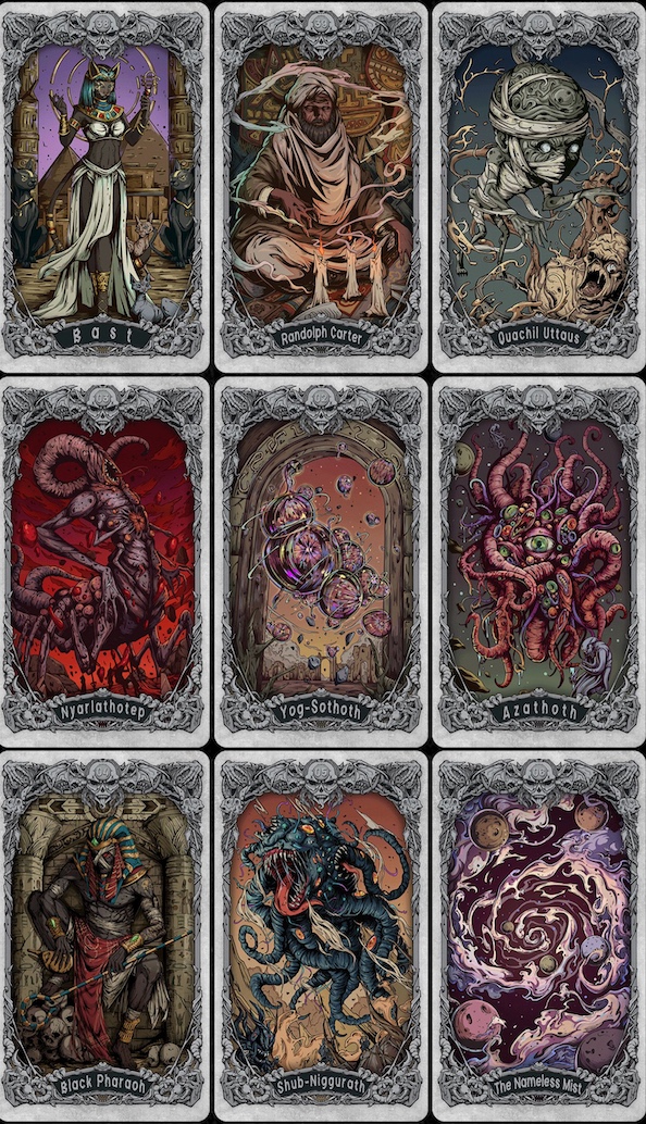 All Cards of Gaze of the Pantheon by MoyoGames – Decksrock