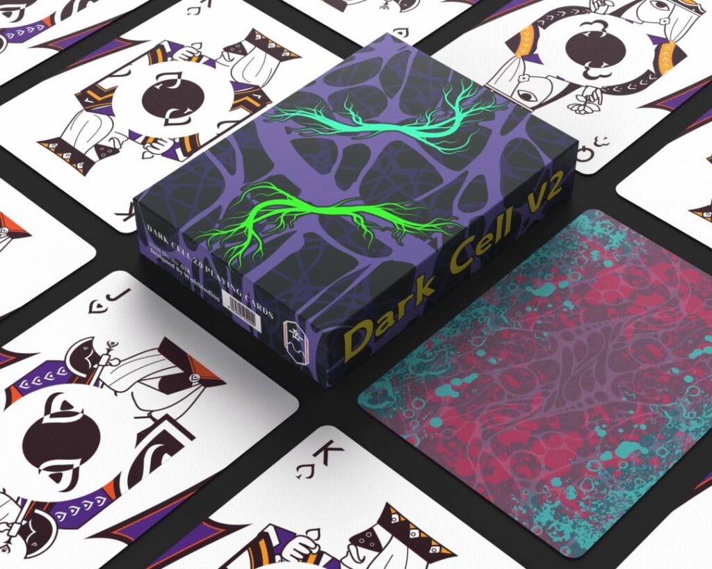 Dark Cell V2 Playing Cards by WohStudios – Decksrock